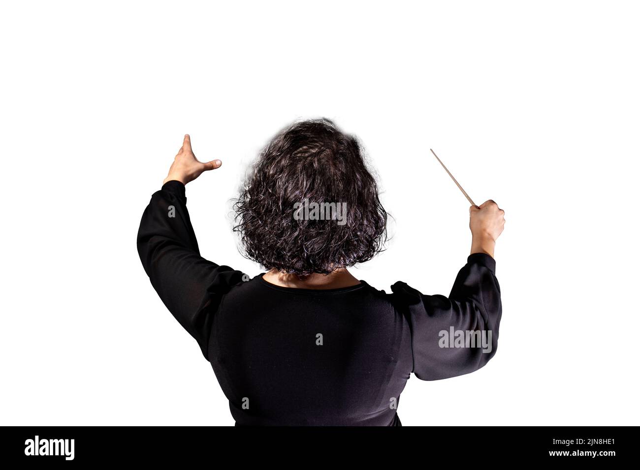 Conductor holding baton hi-res stock photography and images - Alamy