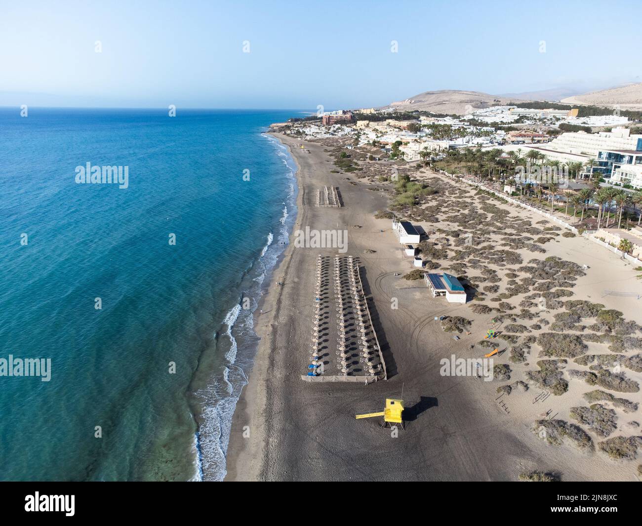 Costa Calma vacation travel destination in the south of Fuerteventura ...