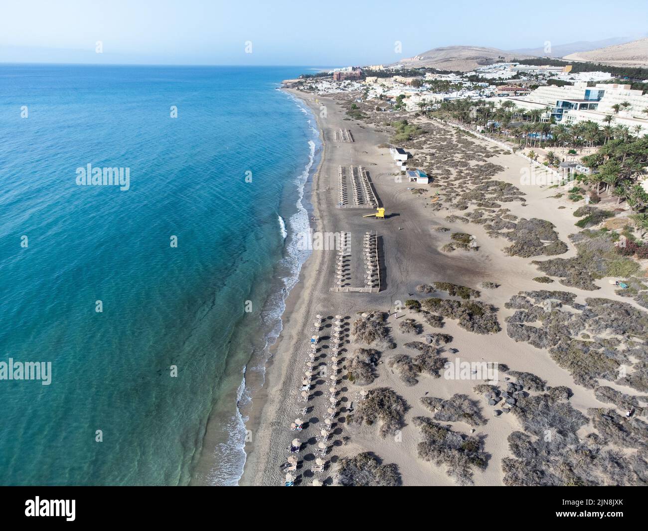Costa Calma vacation travel destination in the south of Fuerteventura ...