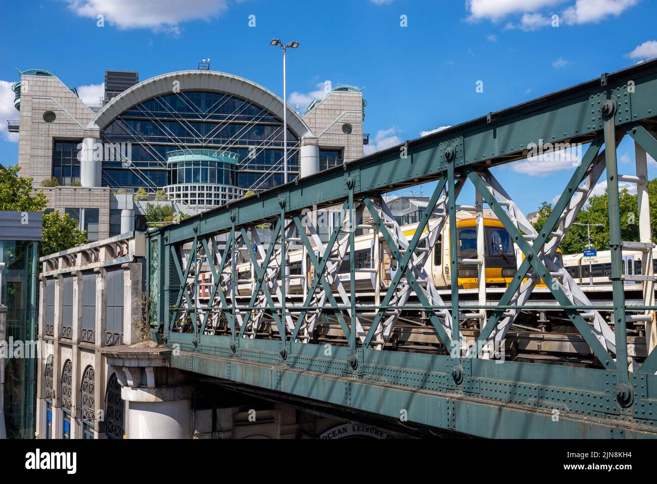 London Charing Cross railway station in the City of Westminster, London ...