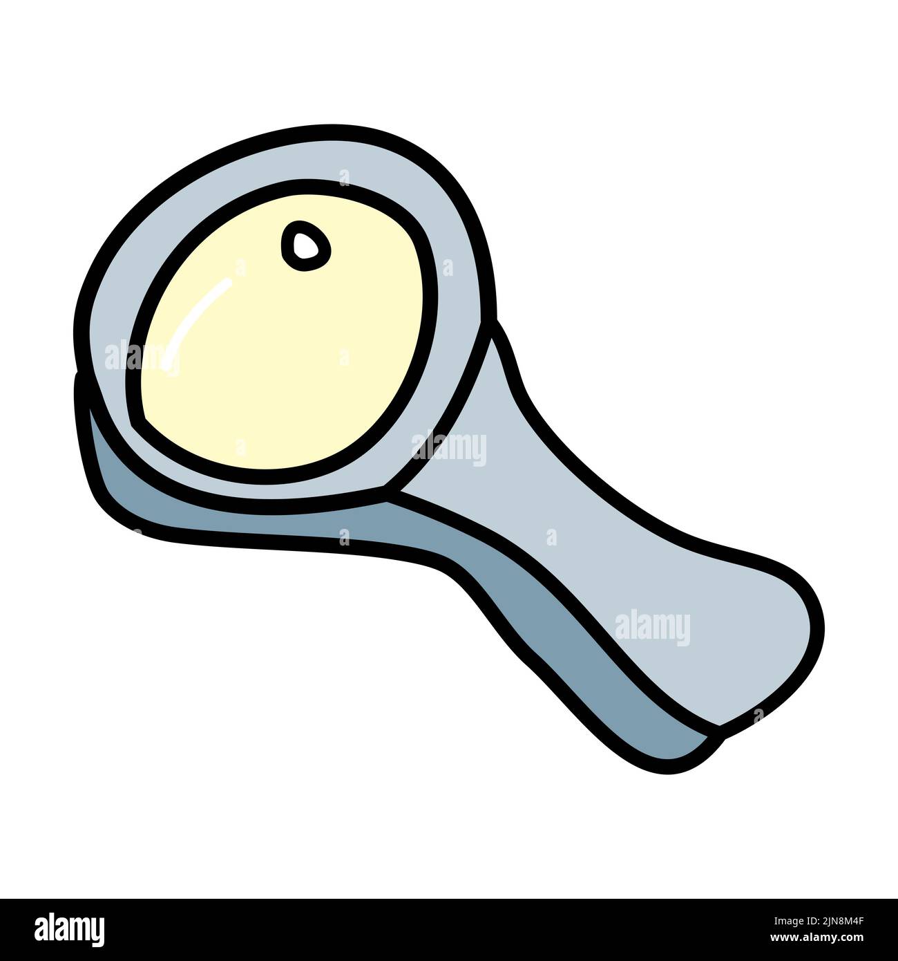 Magnifying glass icon symbol sign, hand drawing doodle Stock Vector ...