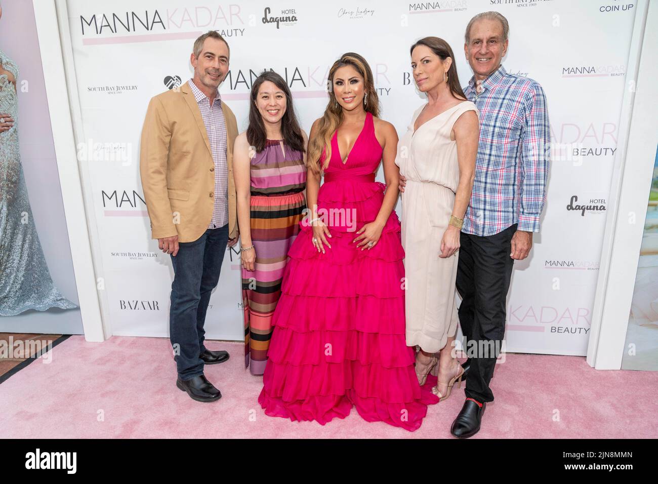 Los Angeles, USA. 09th Aug, 2022. Mark and Angelina Mueller, Manna ...