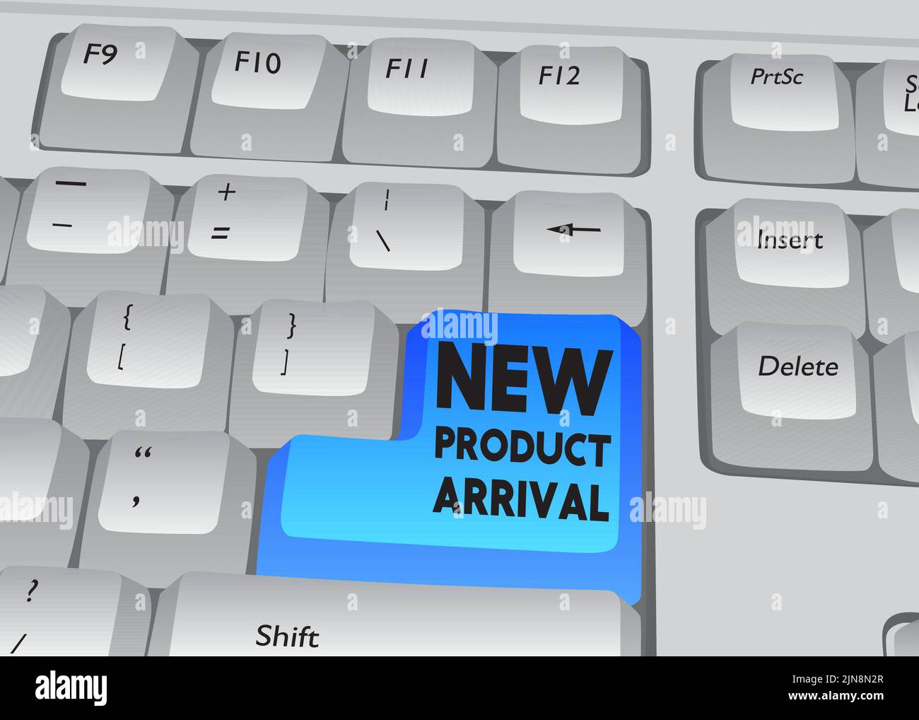 Keyboard close up sticker Stock Vector Images - Alamy