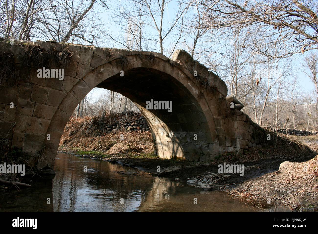 Old stone bridge Glistra Konya Turkey Stock Photo - Alamy