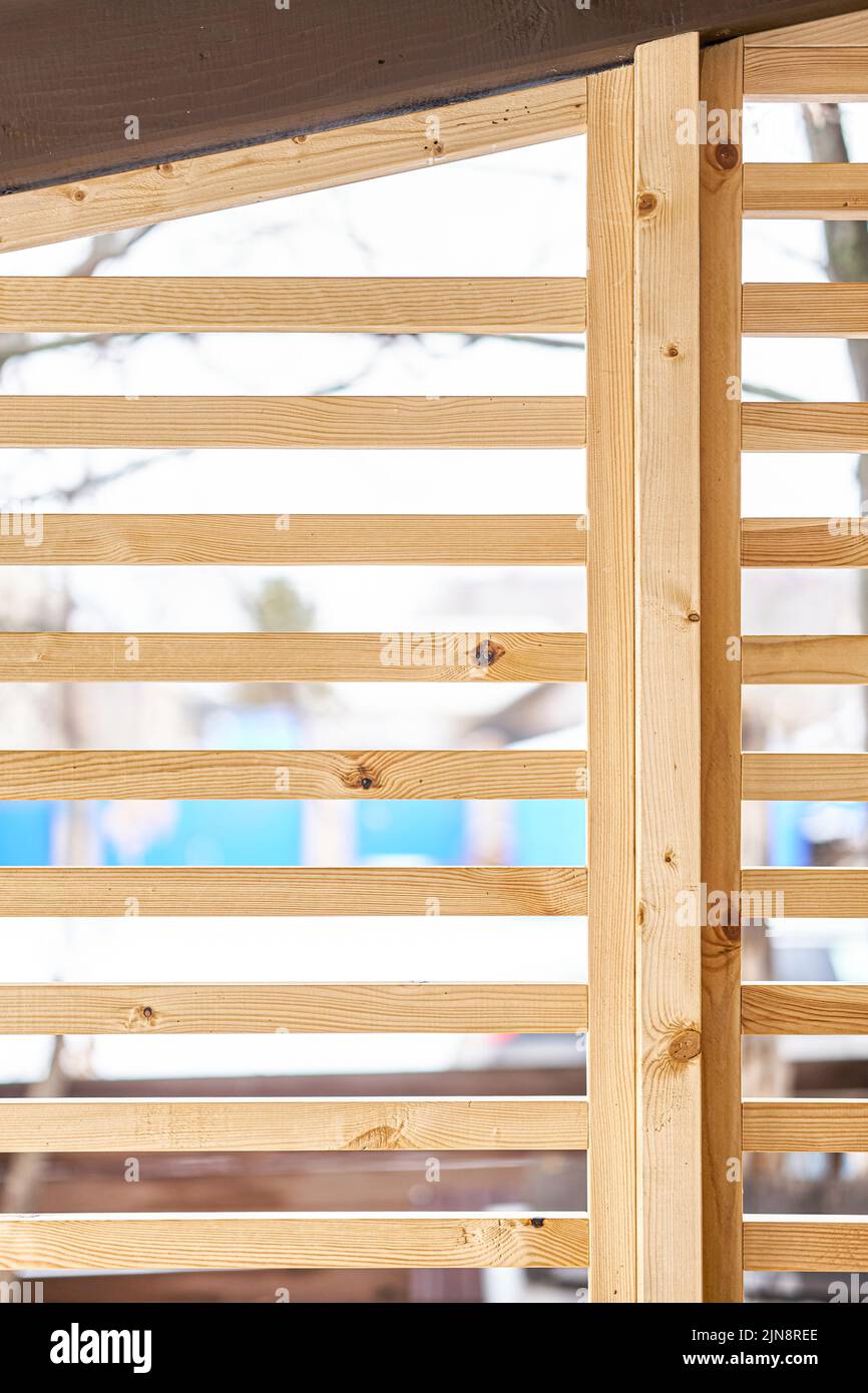 House of the wooden partition hi-res stock photography and images - Alamy