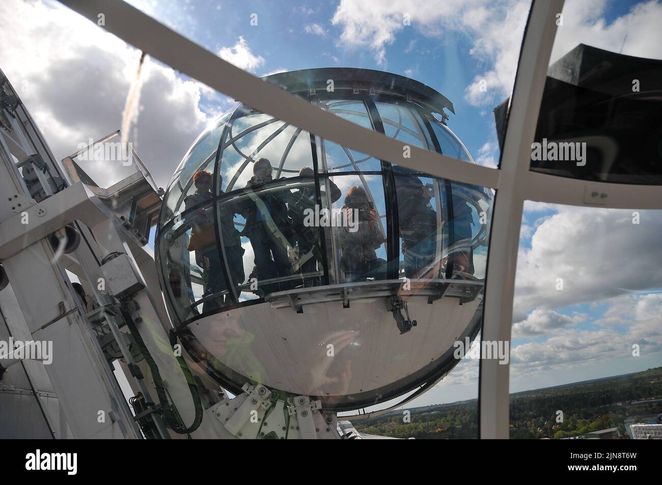 Ericsson Globe Arena- Sky View Stock Photo - Alamy