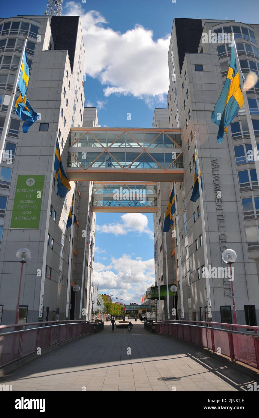 Ericsson Globe Arena - Sky View Stock Photo - Alamy