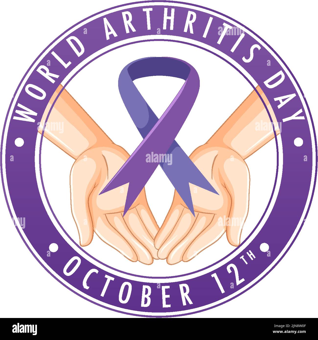 World Arthritis Day Poster Design illustration Stock Vector Image & Art ...