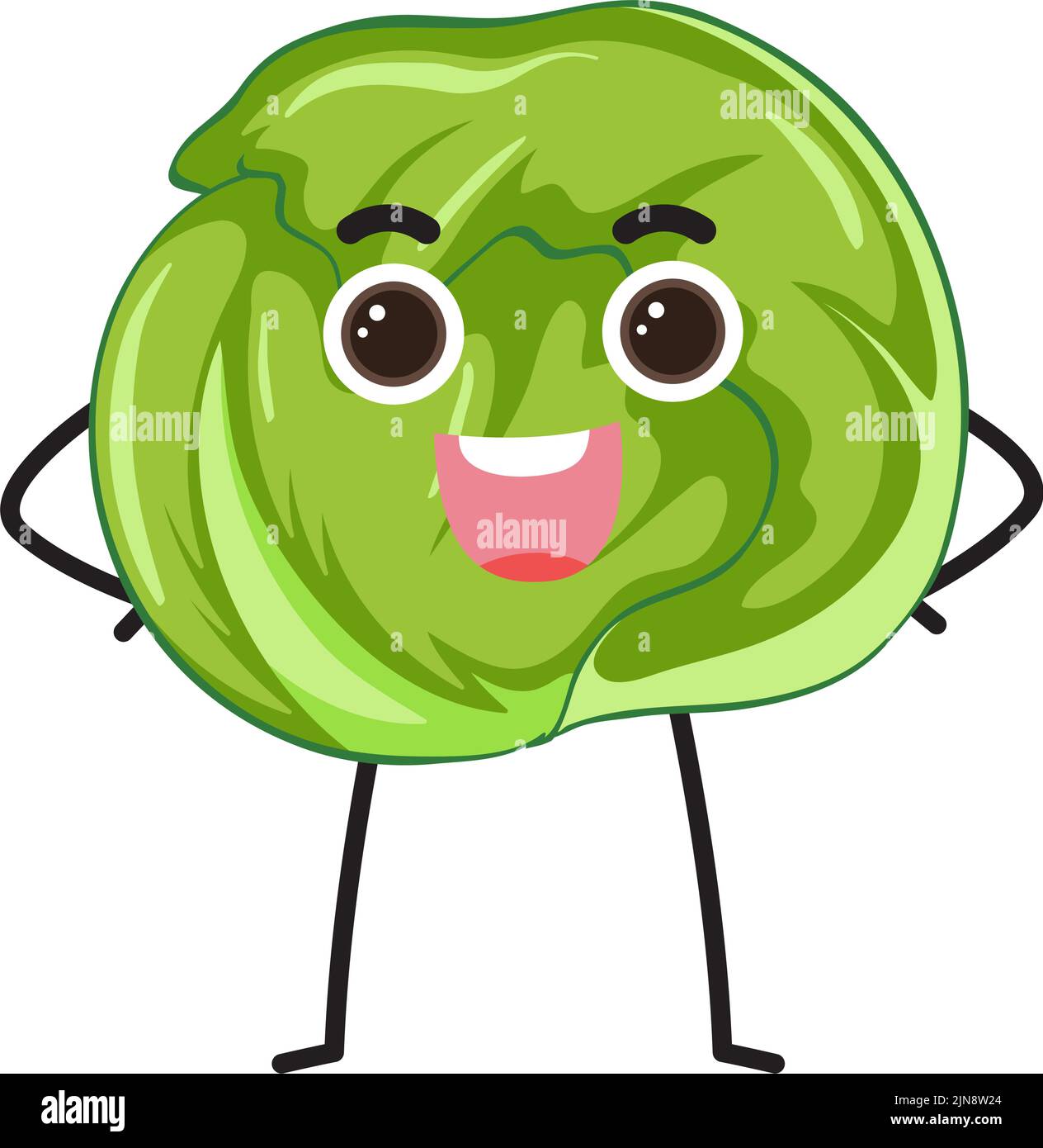 Cabbage cartoon hi-res stock photography and images - Alamy