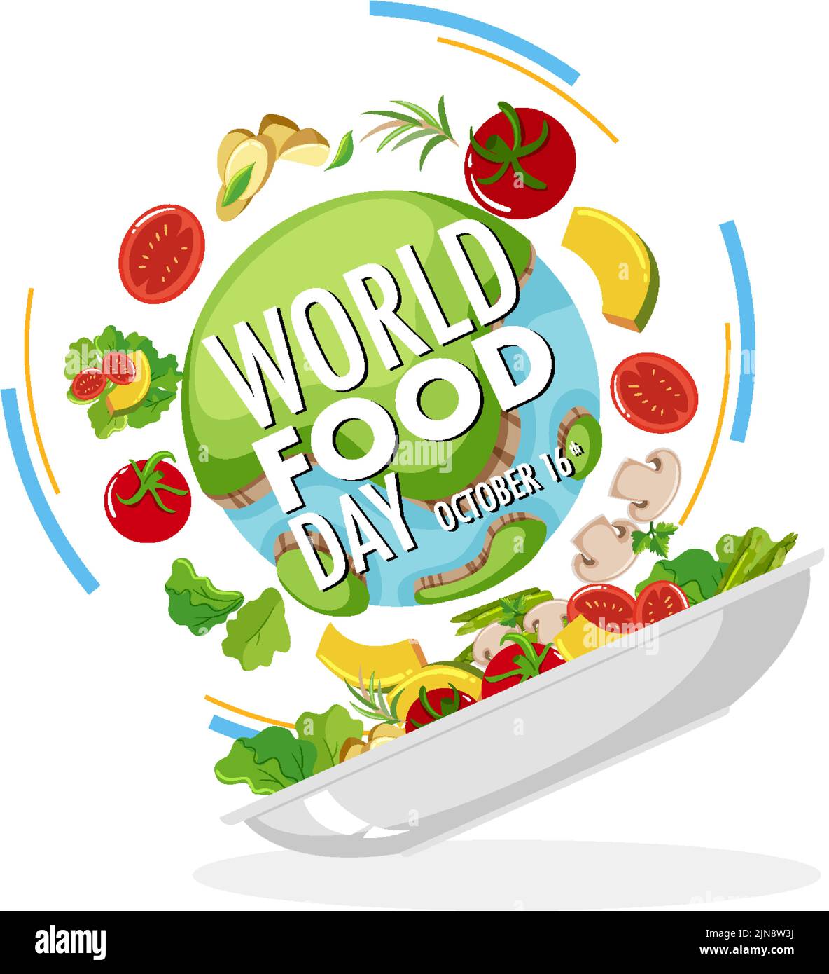 World Food Day Banner Design illustration Stock Vector Image & Art - Alamy