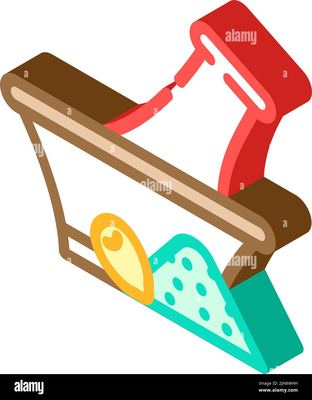 botanicals olive leaf powde isometric icon vector illustration Stock ...