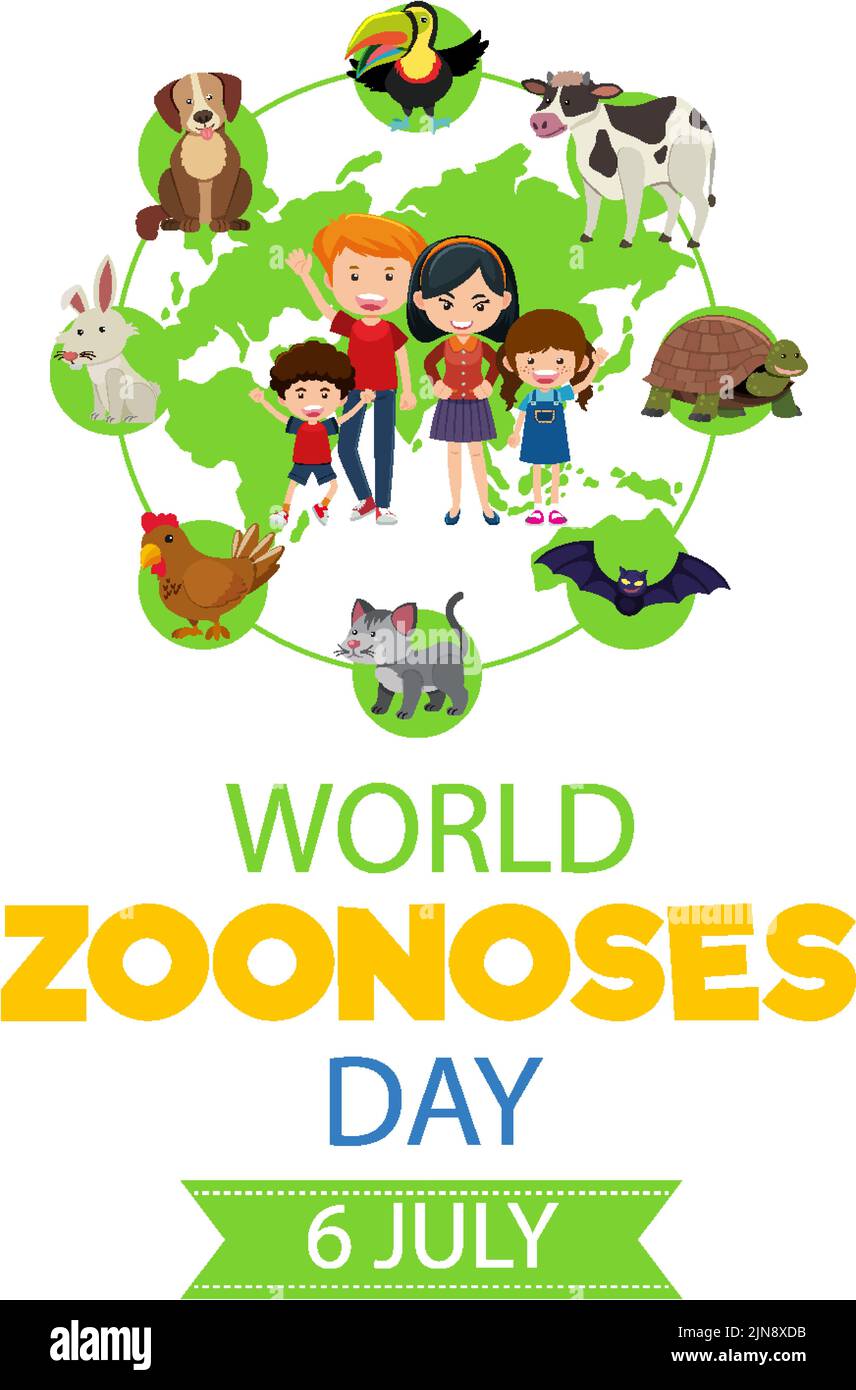 World zoonoses day banner design illustration Stock Vector Image & Art ...