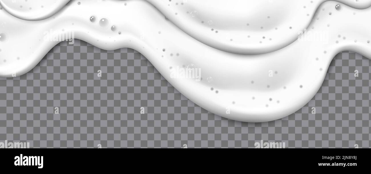 Shampoo bubbles texture.Bath foam isolated on transparent background ...