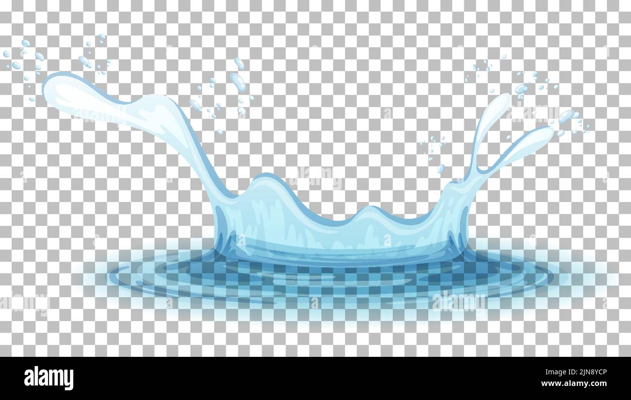 Water splash on grid background illustration Stock Vector Image & Art ...
