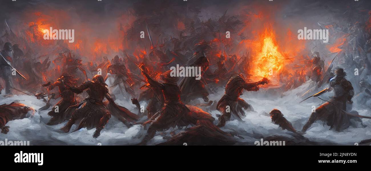 Fire and ice sword hi-res stock photography and images - Alamy