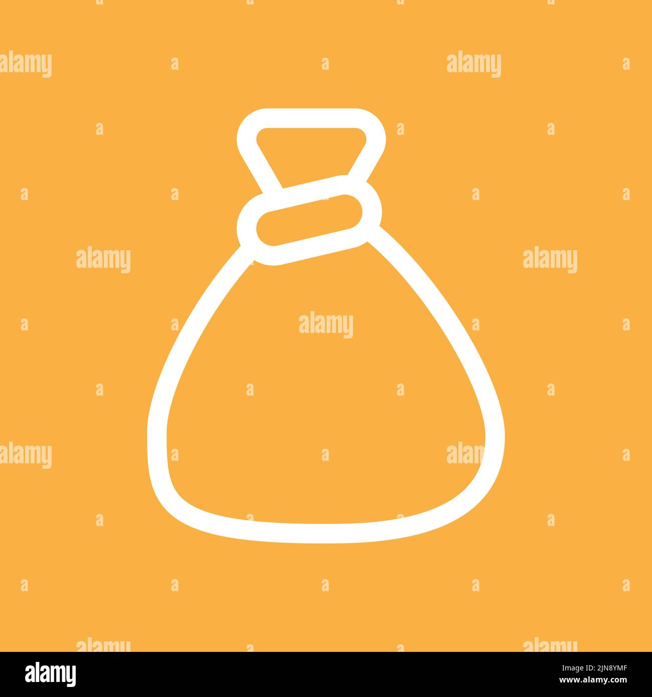 Old sack icon outline hi-res stock photography and images - Alamy