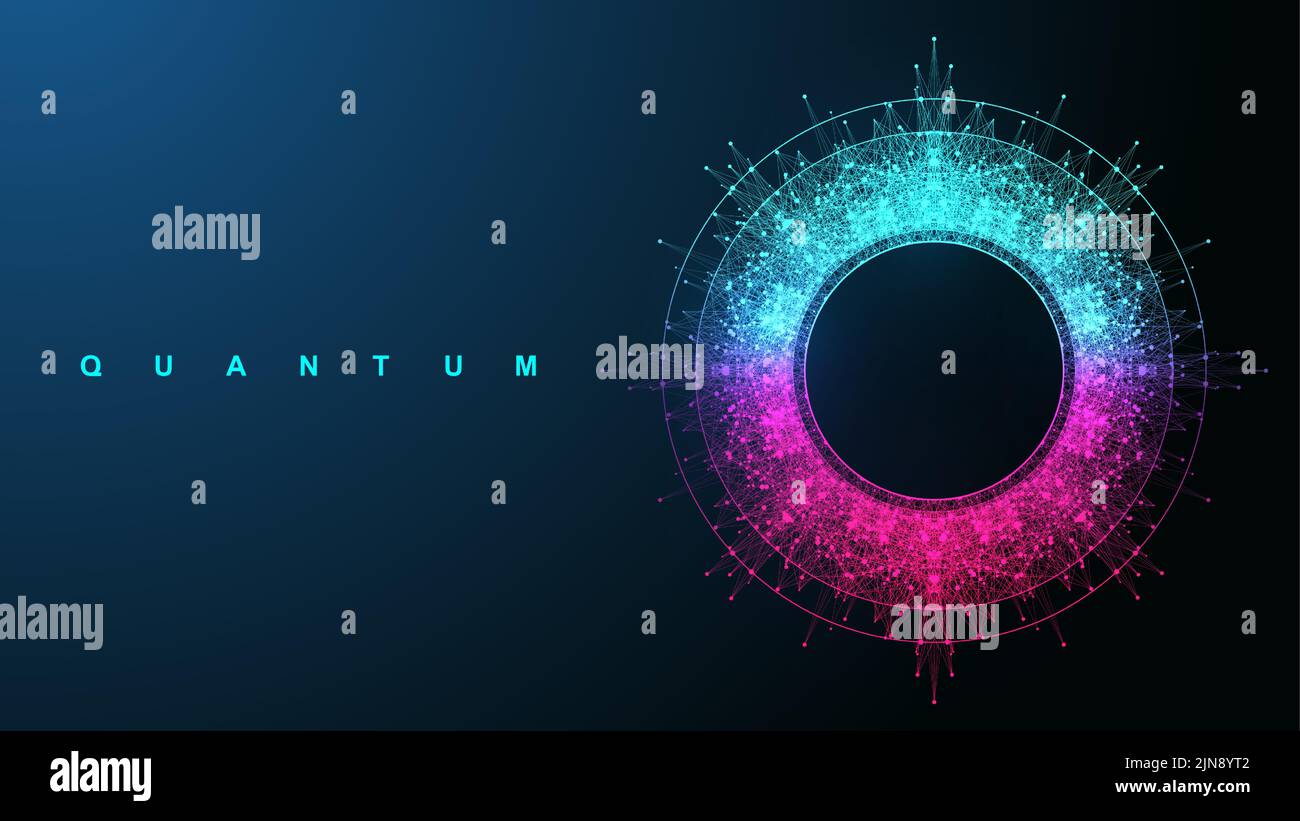 Quantum Computing Concept Deep Learning Artificial Intelligence Big Data Algorithms
