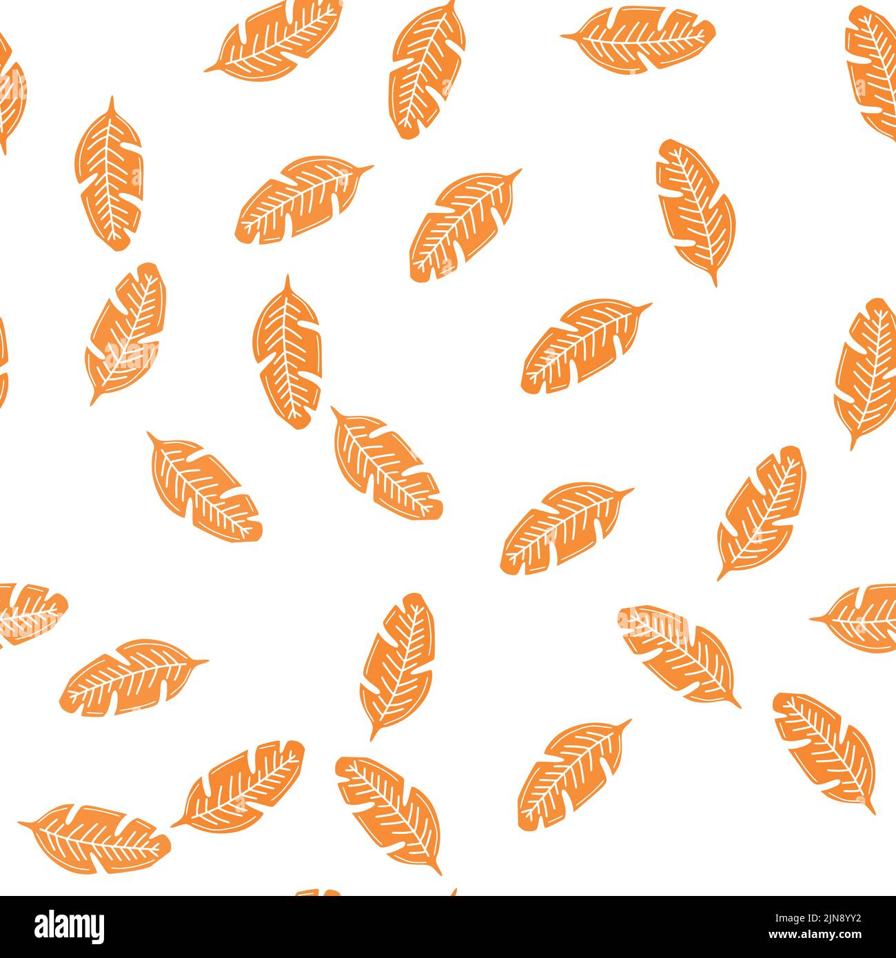 Autumn Leaves background orange color Stock Vector Image & Art - Alamy