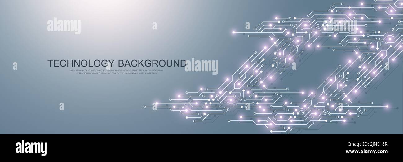 Electronic texture for computer technology, engineering concept ...