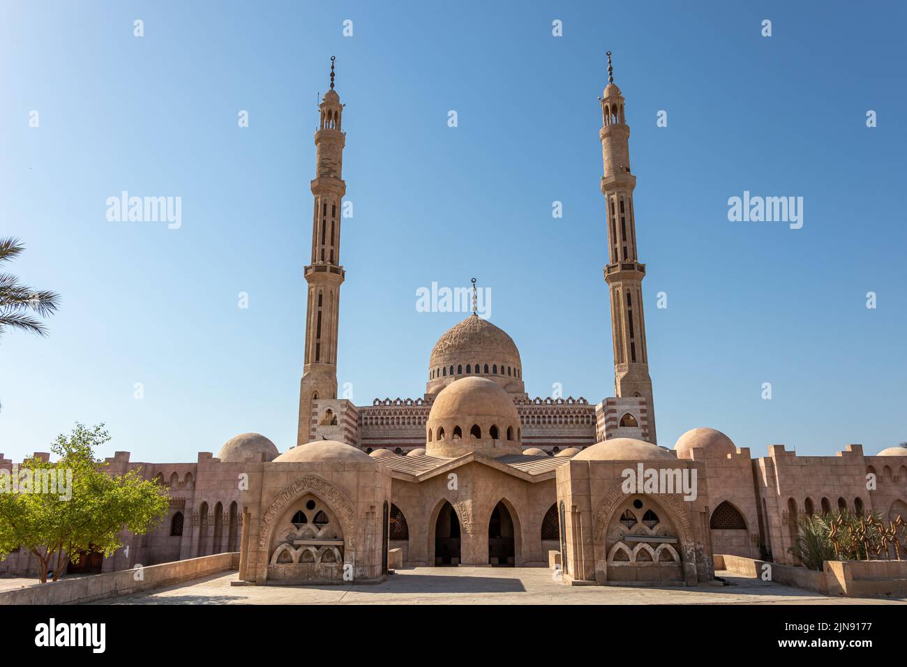 Mustafa Mosque is a large Islamic temple in Sharm El Sheikh, Sinai ...