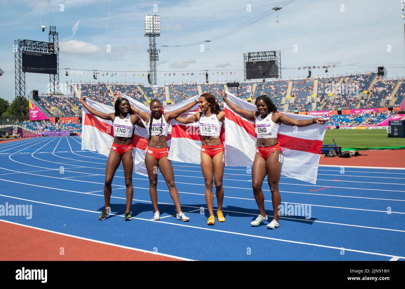 Daryll Neita, Bianca Williams, Imani Lansiquot and Asha Philip off ...