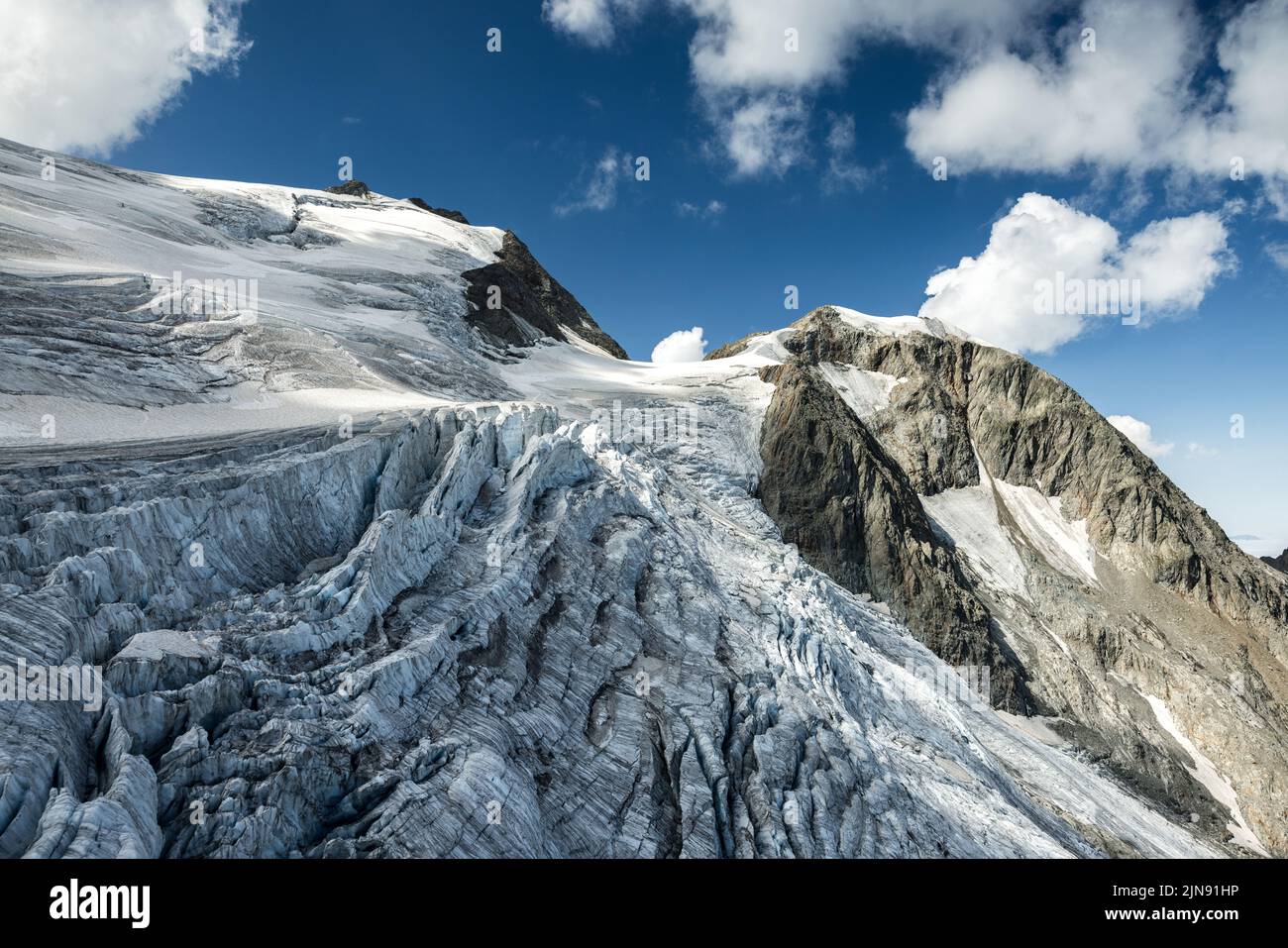 glacier of Steingletscher in the Bernese Alps Stock Photo - Alamy