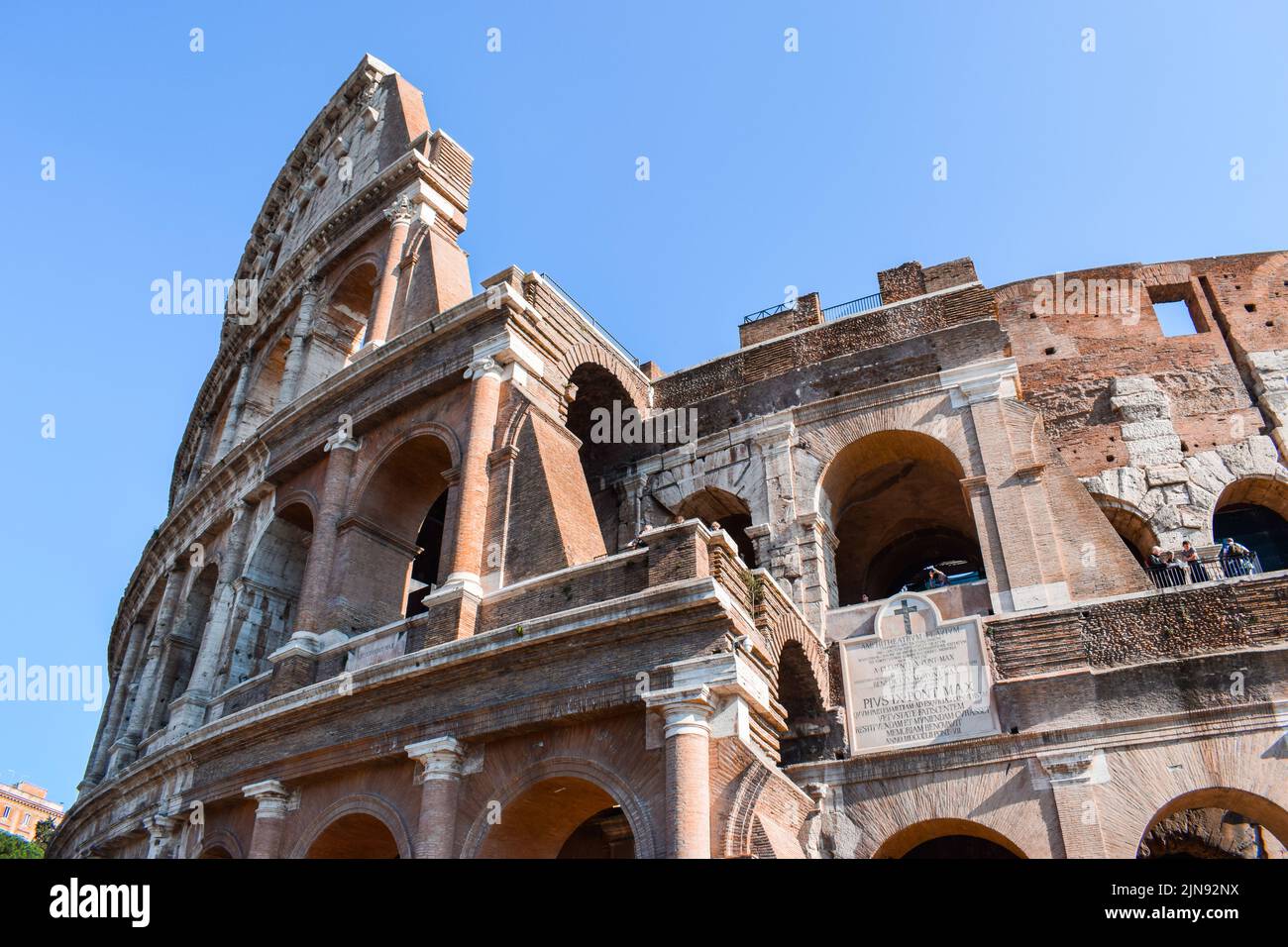 Colosseum Building in Rome Italy Stock Photo - Alamy