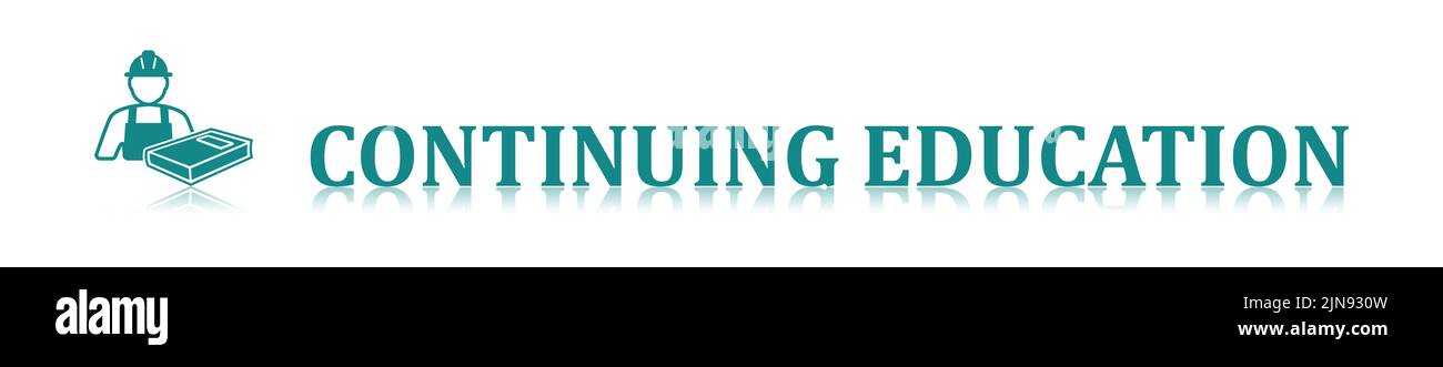 Illustration of a continuing education concept Stock Photo - Alamy