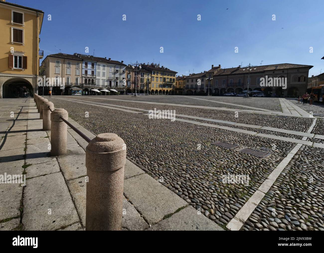 Victory square architecture and prospective in the center of Lodi ...