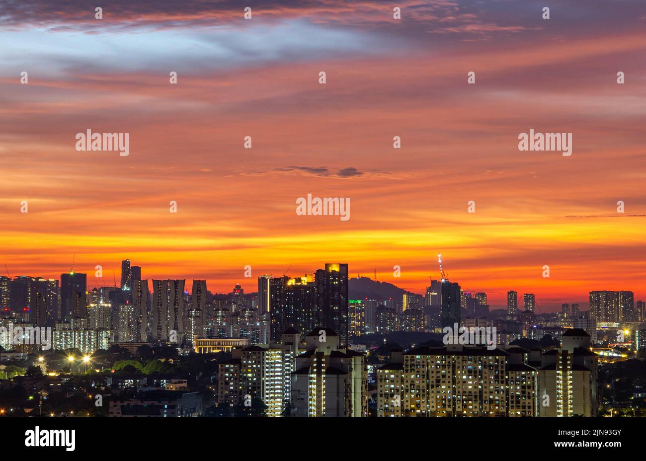 Beautiful malaysia city skyline hi-res stock photography and images - Alamy
