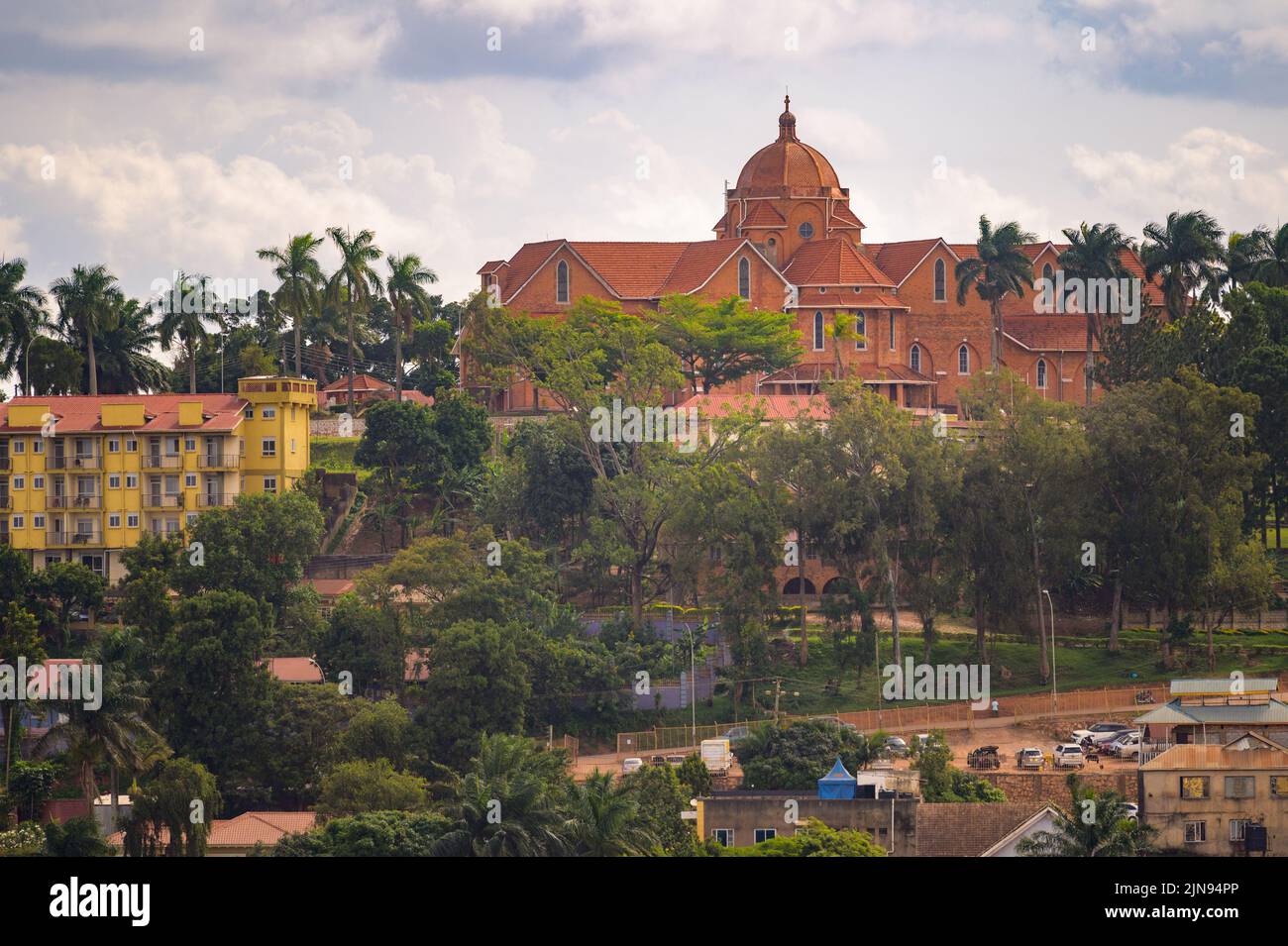 Kampala, Uganda - May 20, 2022: Church in Kampala in June, aerial view ...