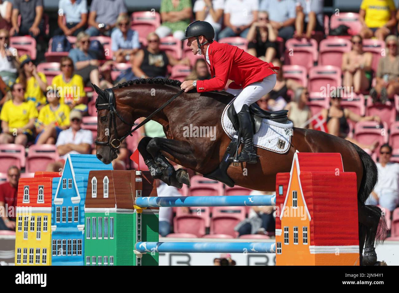 Herning, Denmark. 10th Aug, 2022. Equestrian sport: World Championship ...