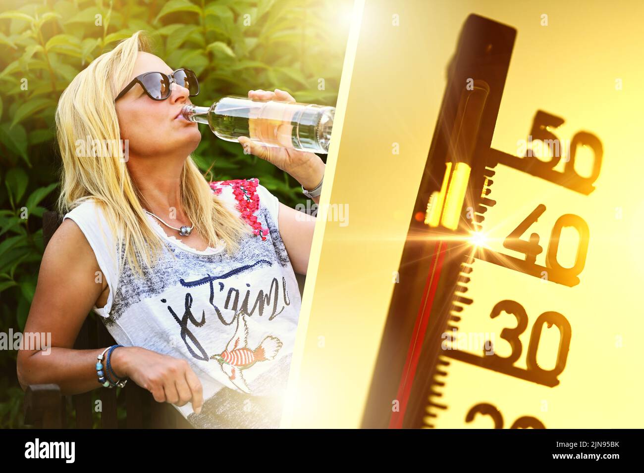 50 degree thermometer hi-res stock photography and images - Alamy
