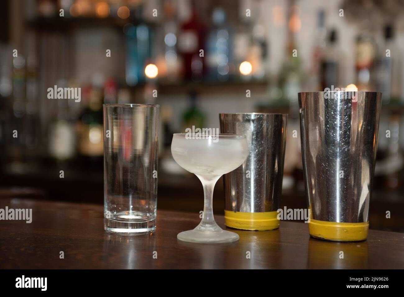 Cocktail, glasses and tumblers Stock Photo - Alamy
