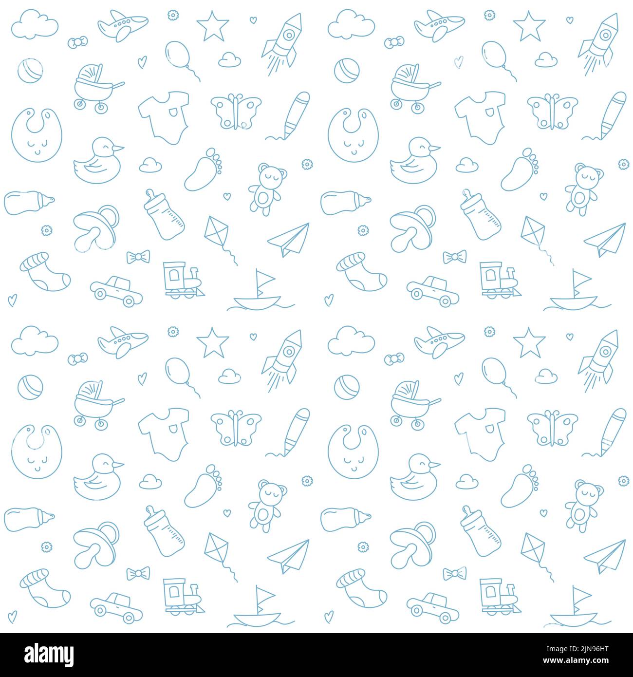 Infant background textile vector Cut Out Stock Images & Pictures - Alamy