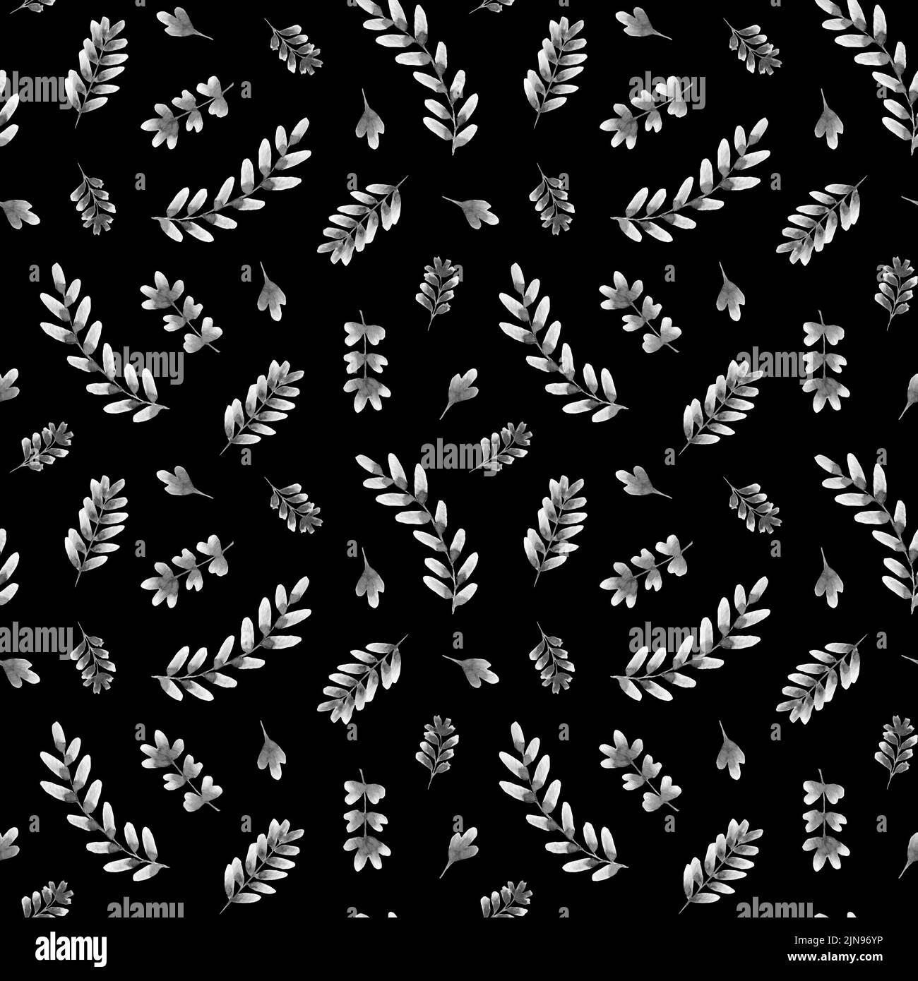 Dark botanical background Black and White Stock Photos & Images - Alamy