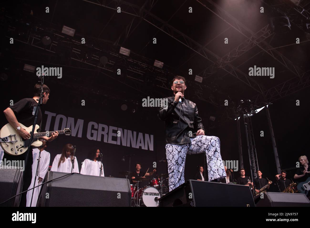 Tom Grennan live Stock Photo - Alamy