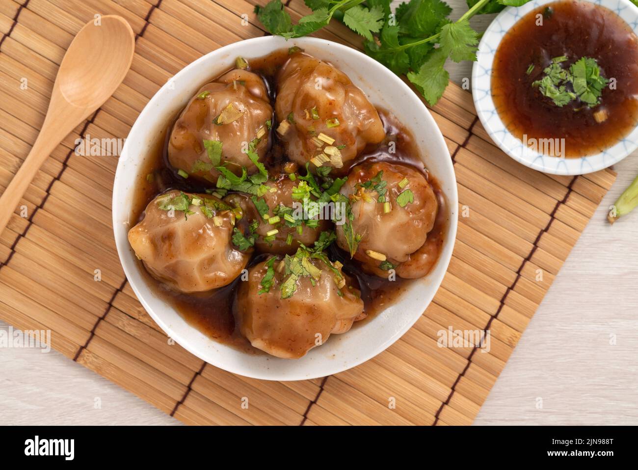 Bawan (Ba wan), Taiwanese meatball delicacy, delicious street food ...