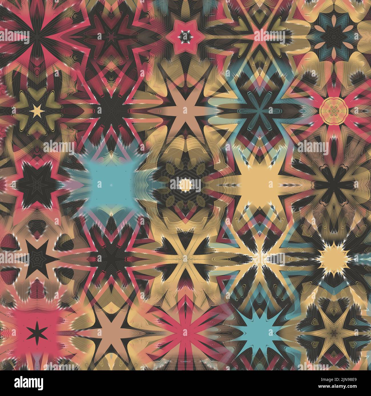 Abstract Computer generated Fractal design. A fractal is a never-ending ...