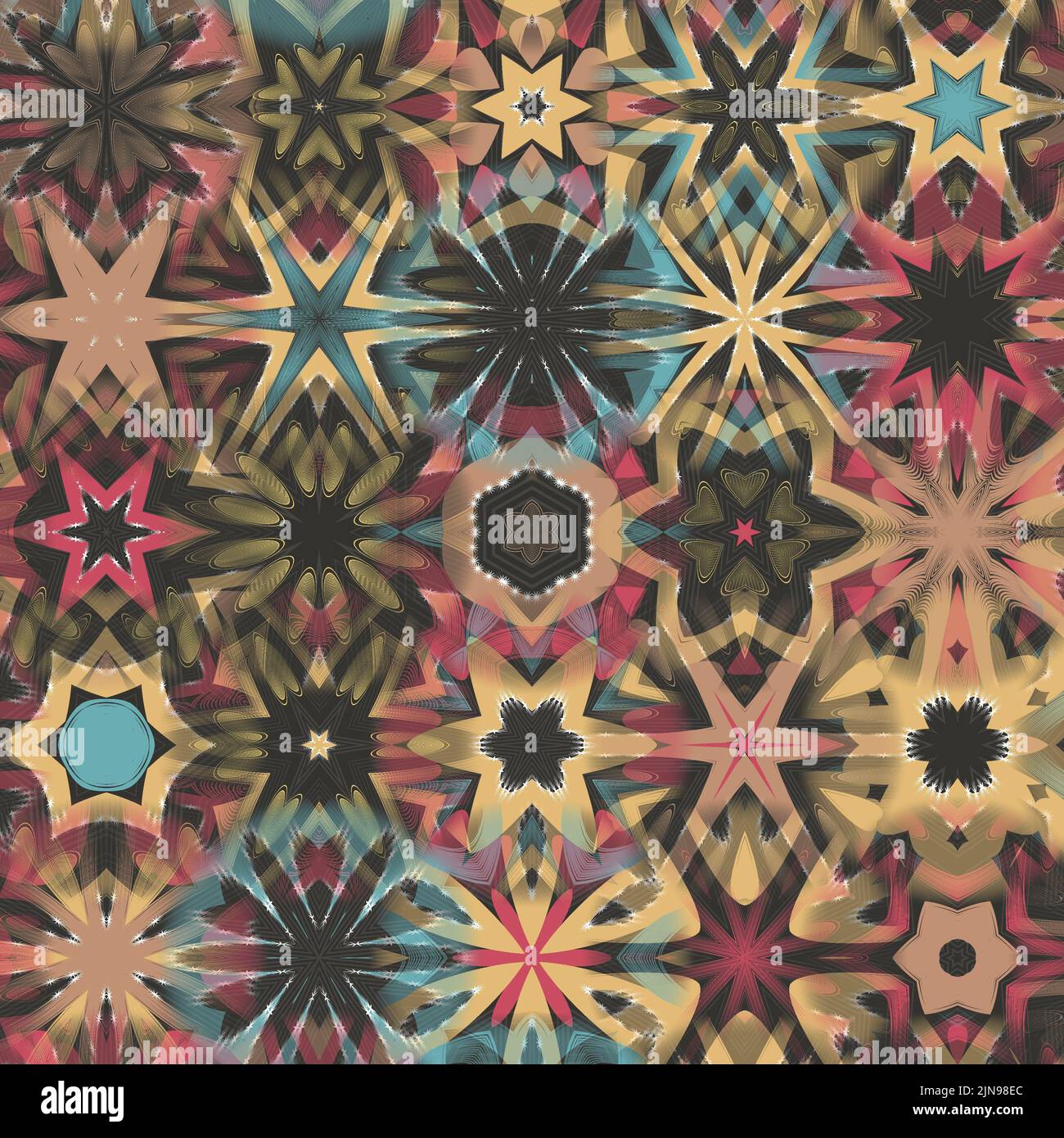 Abstract Computer generated Fractal design. A fractal is a never-ending ...