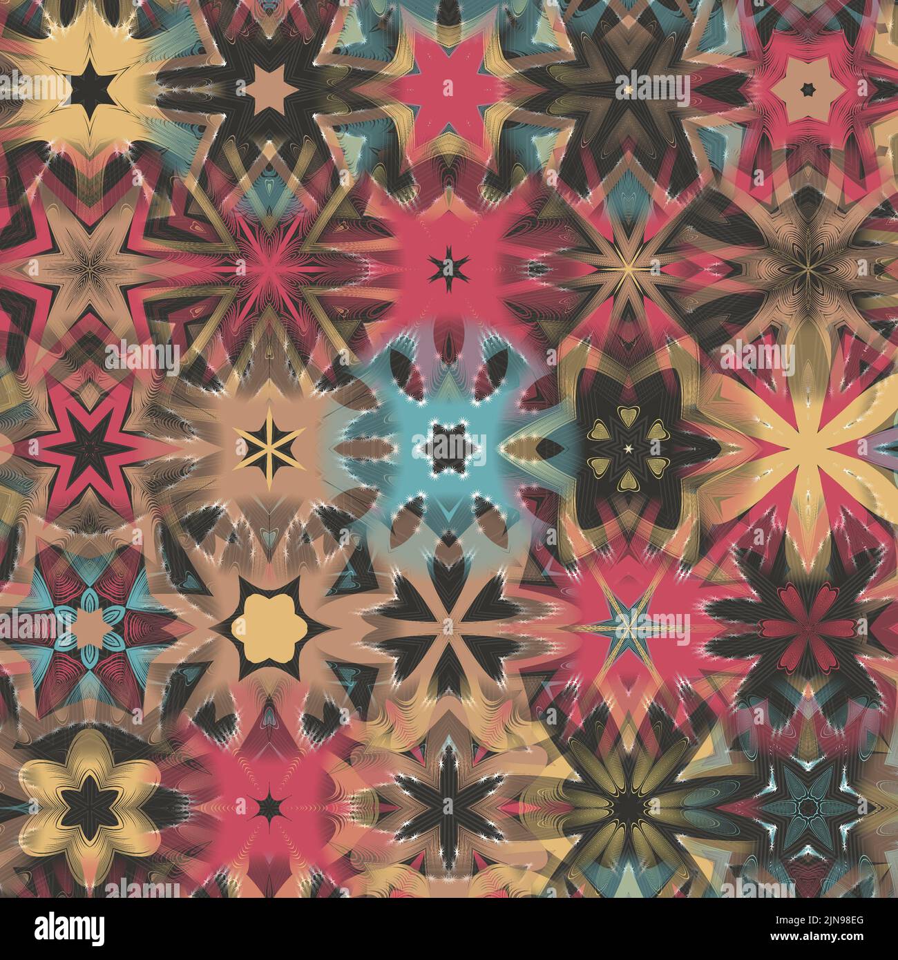 Abstract Computer generated Fractal design. A fractal is a never-ending ...