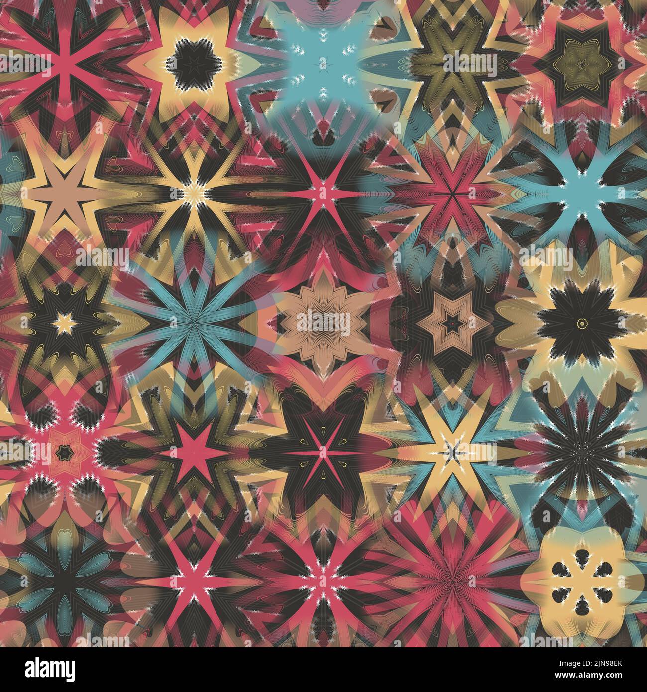 Abstract Computer generated Fractal design. A fractal is a never-ending ...