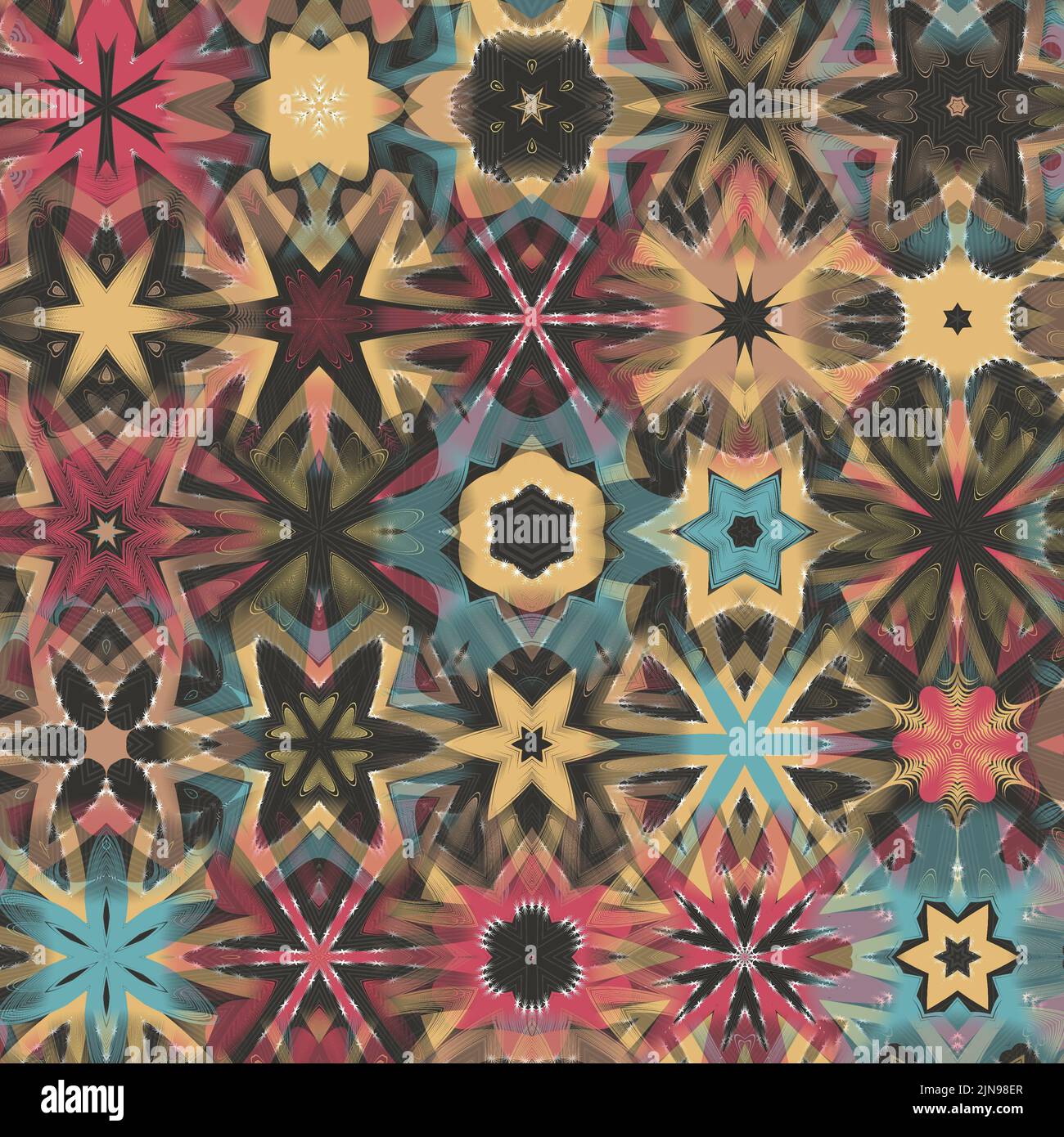 Abstract Computer generated Fractal design. A fractal is a never-ending ...