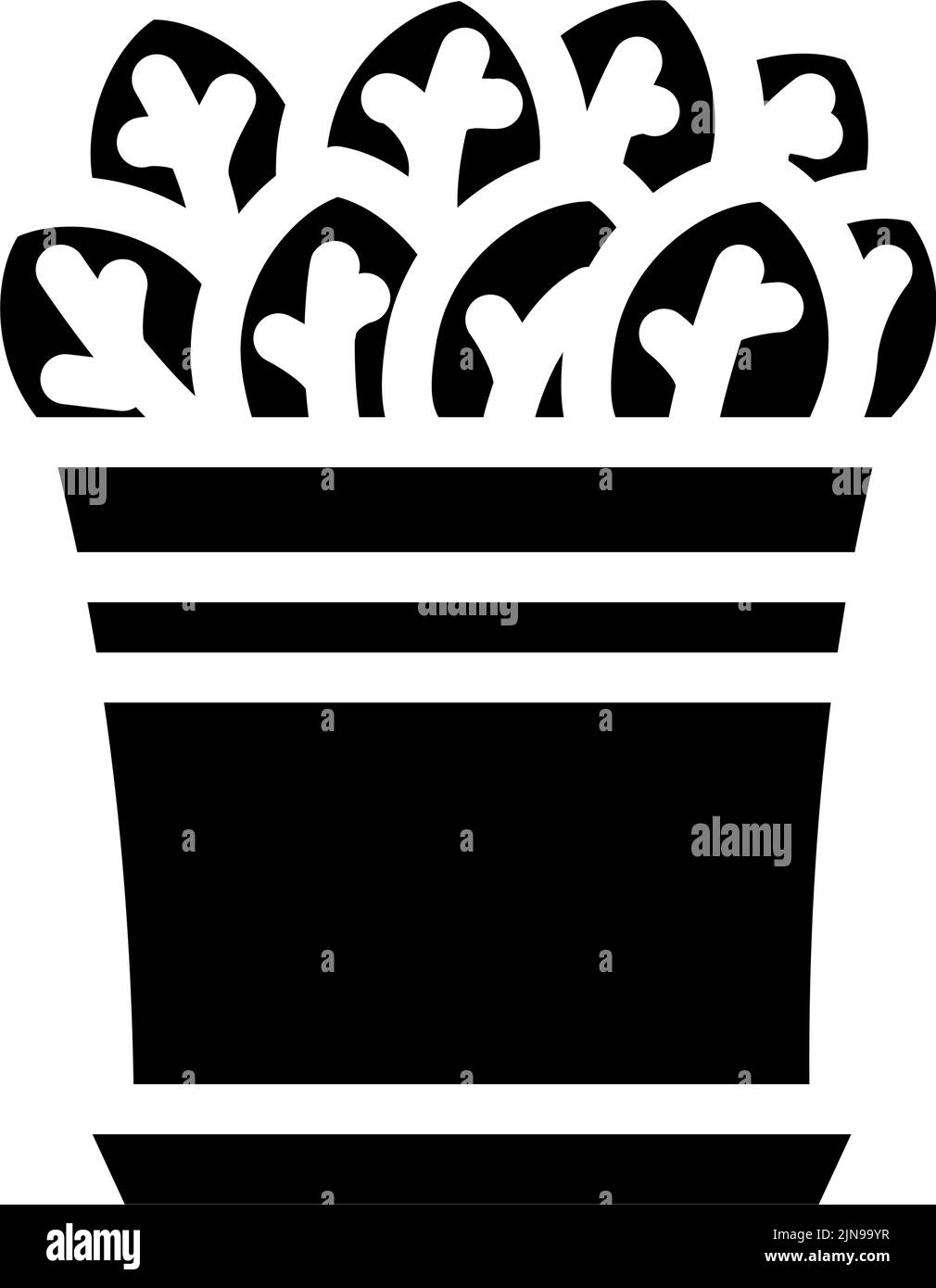 Baby spinach growing Stock Vector Images - Alamy