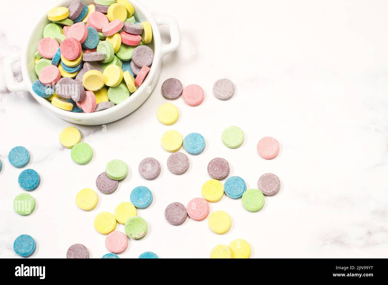 Colored candies on counter hi-res stock photography and images - Alamy