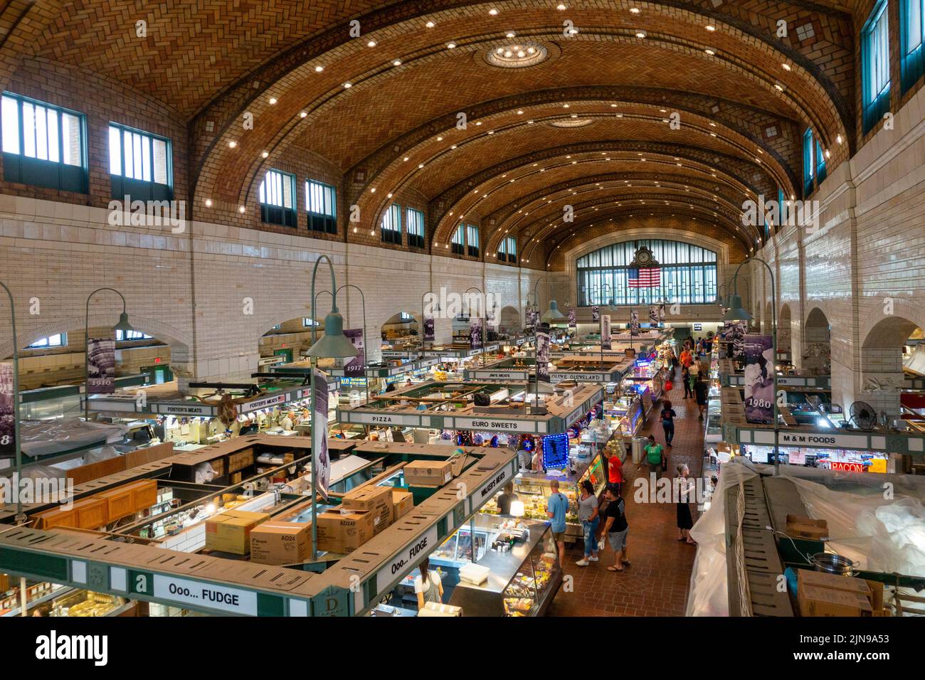 West Side market Clevelands oldest public market in Cleveland Stock ...