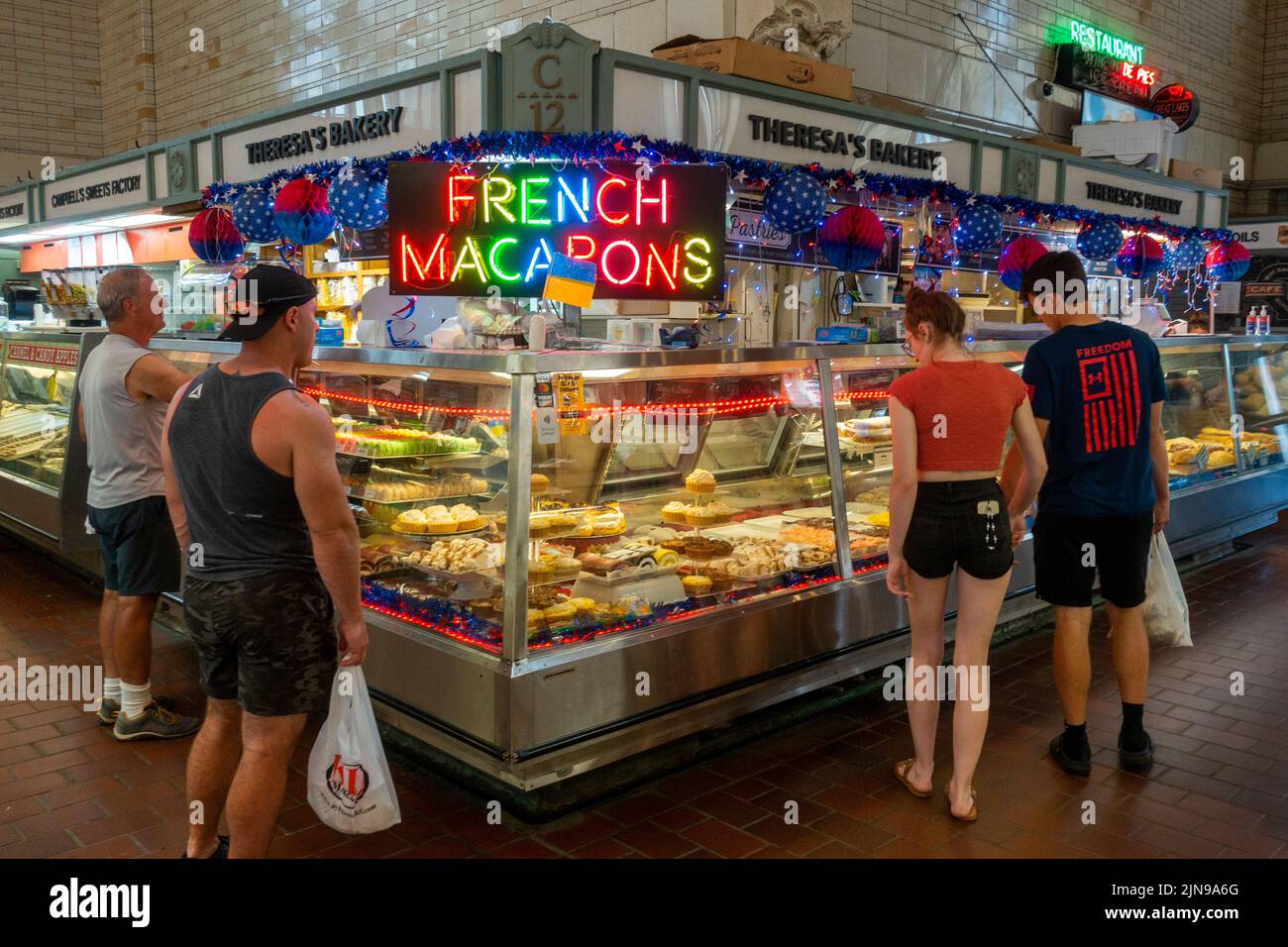 West Side market Clevelands oldest public market in Cleveland Stock ...