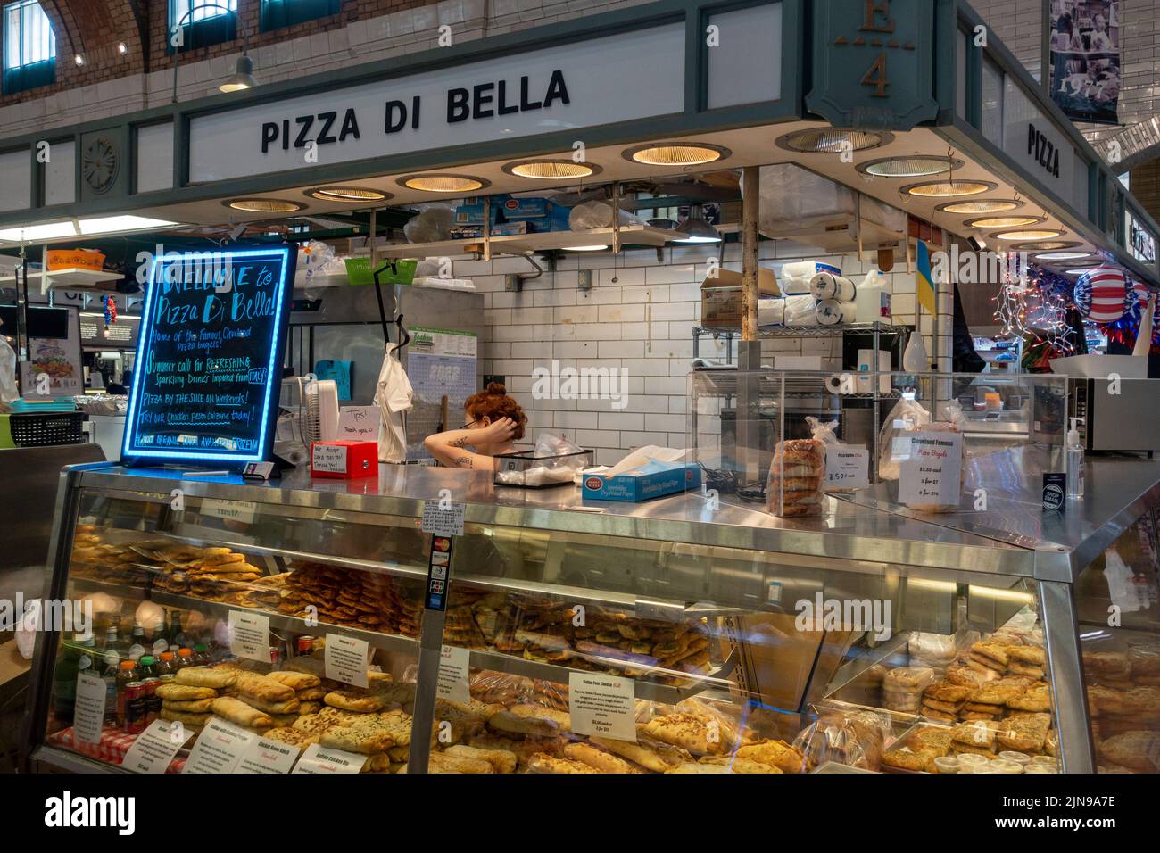 West Side market Clevelands oldest public market in Cleveland Stock ...