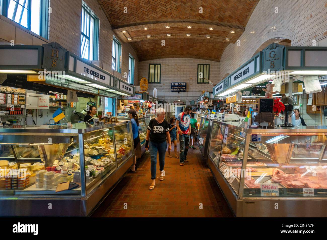 West Side market Clevelands oldest public market in Cleveland Stock ...
