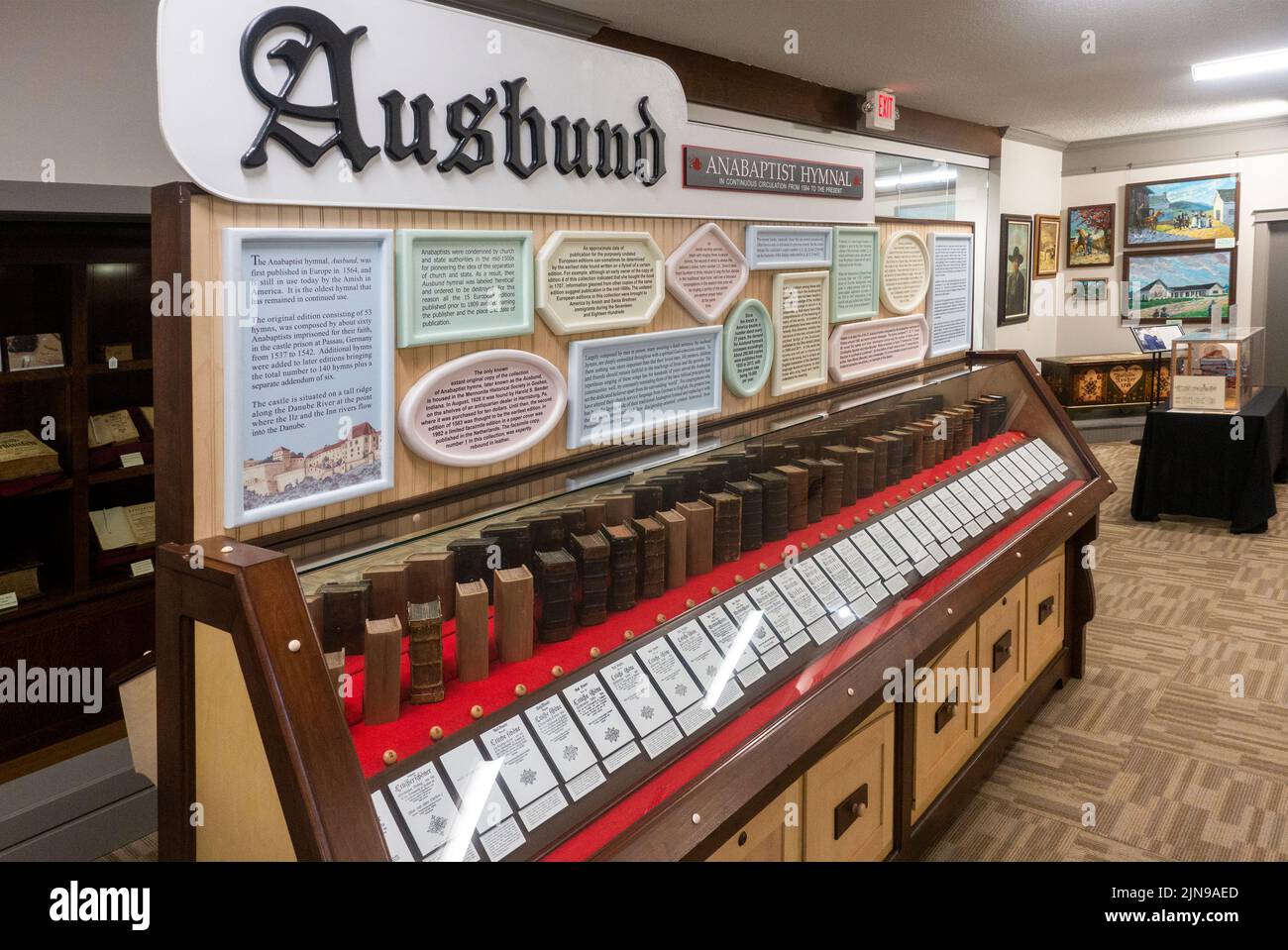 The Amish & Mennonite Heritage Center in Holmes County in Berlin Ohio ...